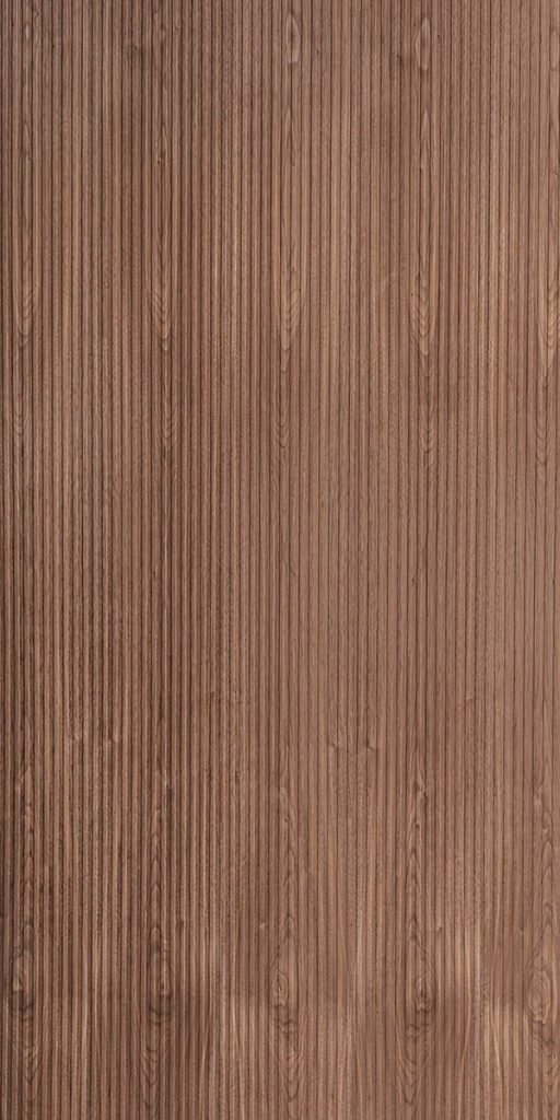 Flutes – American Walnut Veneer Wooden Doors and Frames | Mikasa Doors